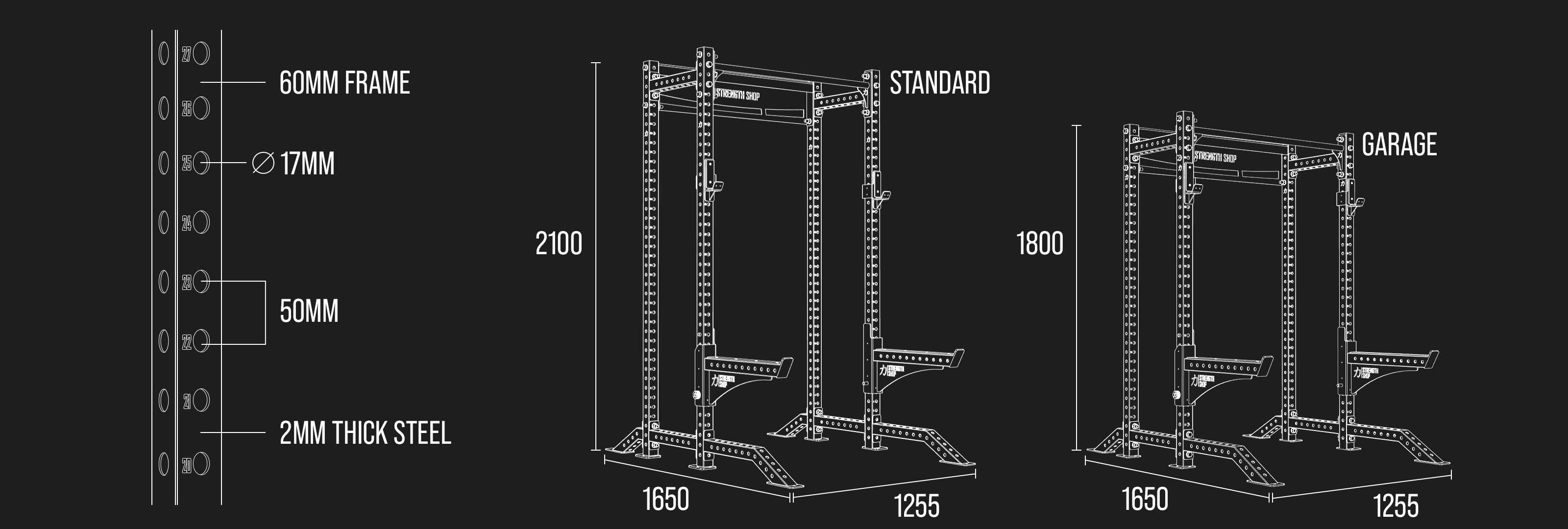 Original MRR 60 | Half Racks – Strength Shop