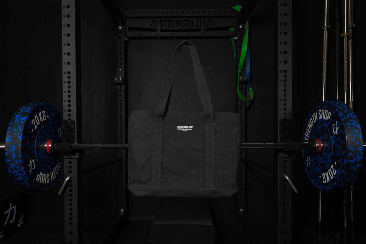 Strength Shop Tote Bag – Canvas Gym Tote